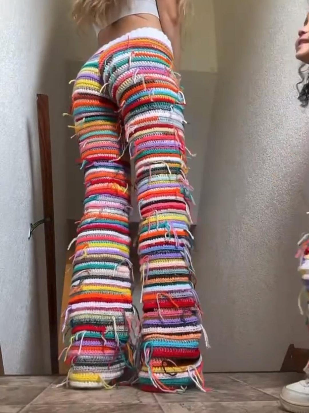 Hip Hugger Crochet Pants Pattern - Etsy