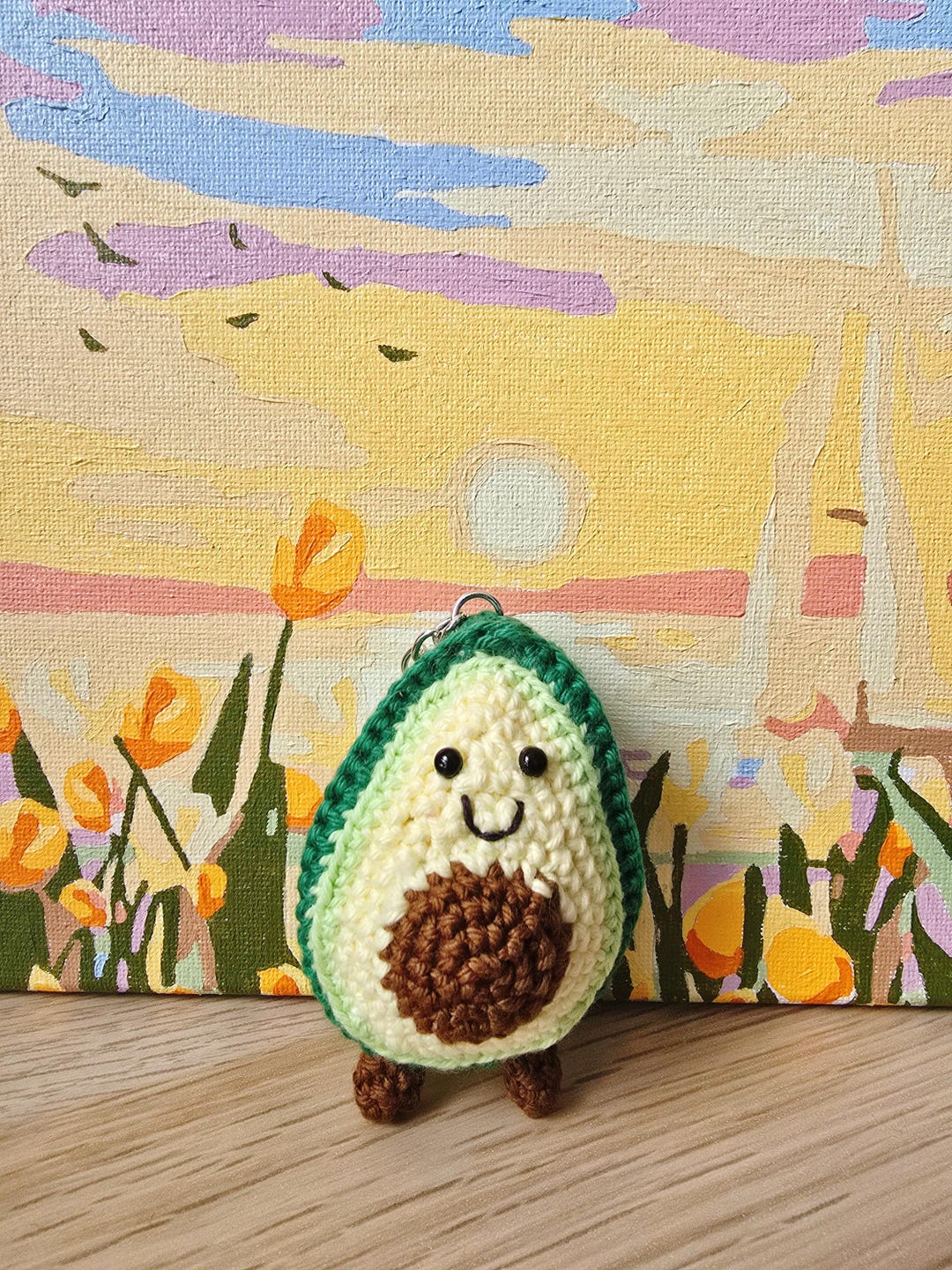 Jellycat Inspiration Crochet | Crochet Avocado Keyring | Avocado ...