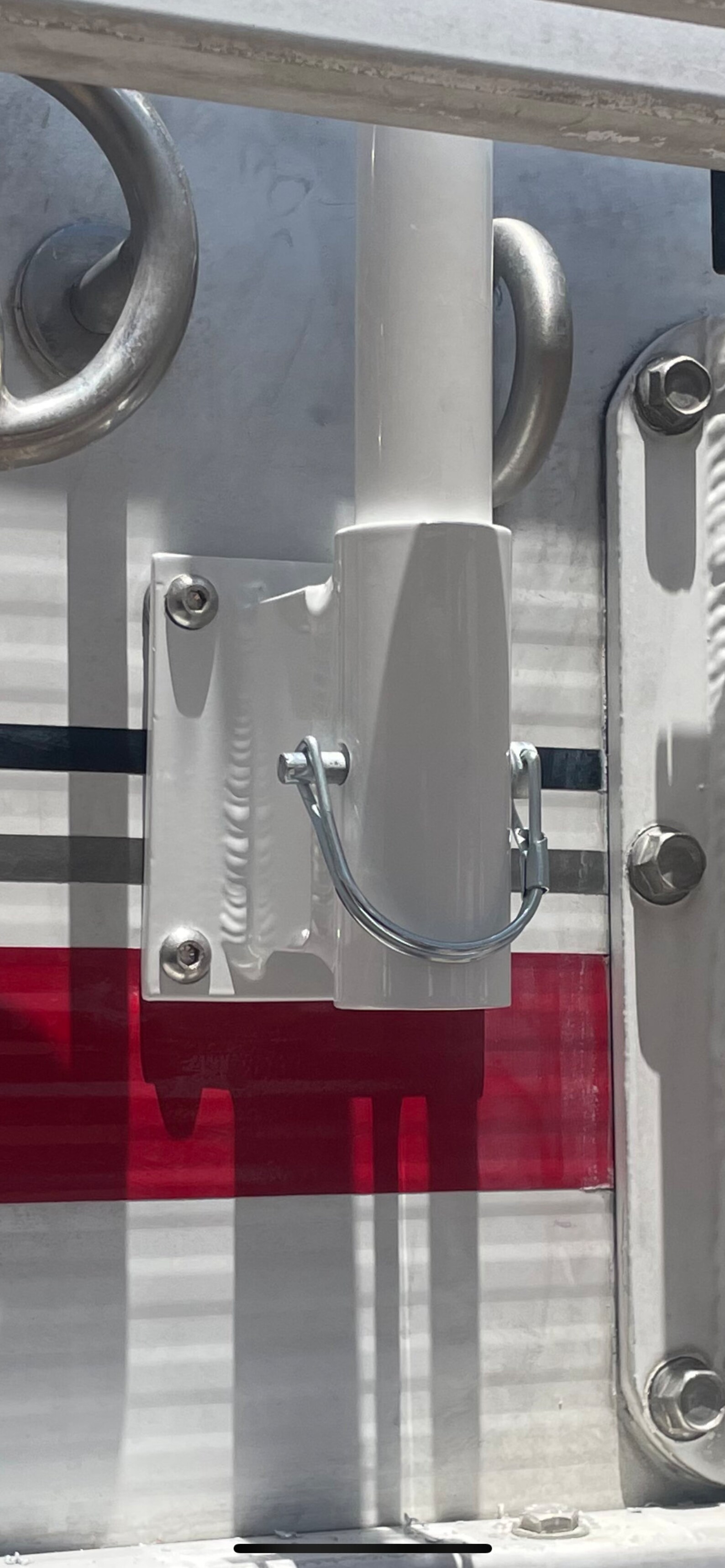 Boat Flagpole and Above Transom Mount Straight - Etsy