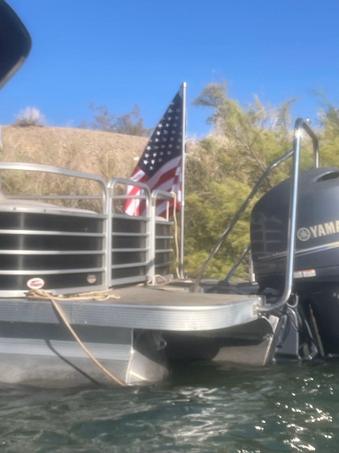 Boat Flagpole and Mount for 6” Folding Dock Cleat - Etsy