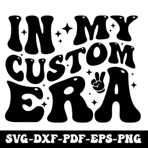 In My Era Wavy Font - Etsy