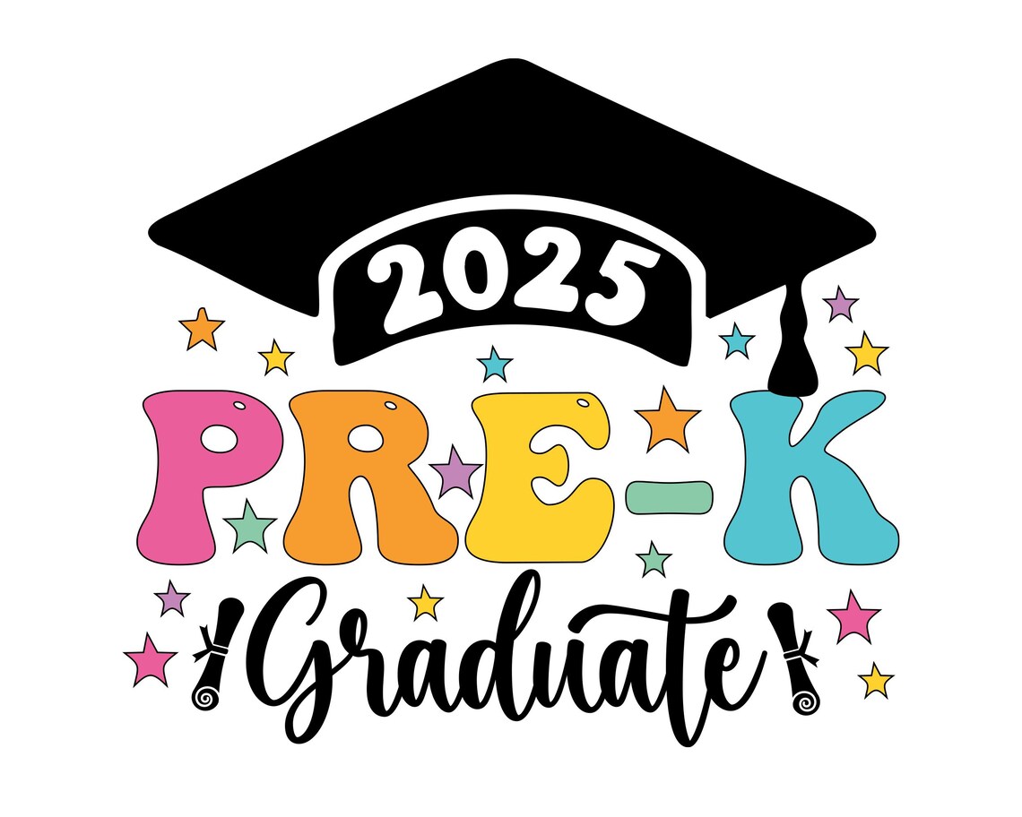 2025 Pre-k Graduate Svg Png, Preschool Grad Svg Png, Pre-k Grad 2025 ...