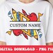 Personalized Teacher Design Png, Custom Teacher Name Png, Back to ...