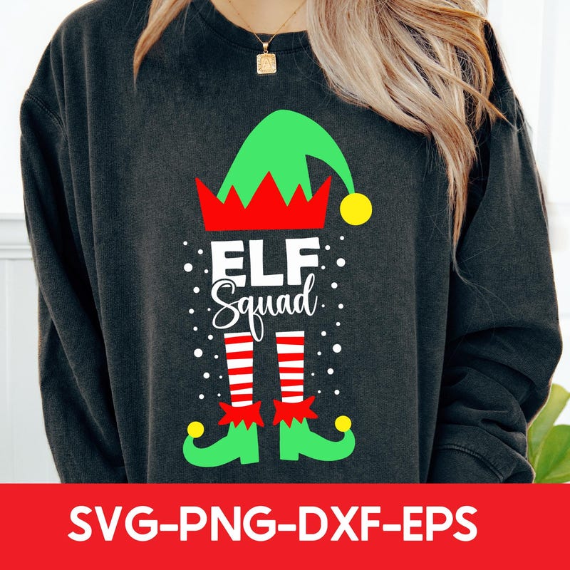 Elf Squad Svg - Etsy