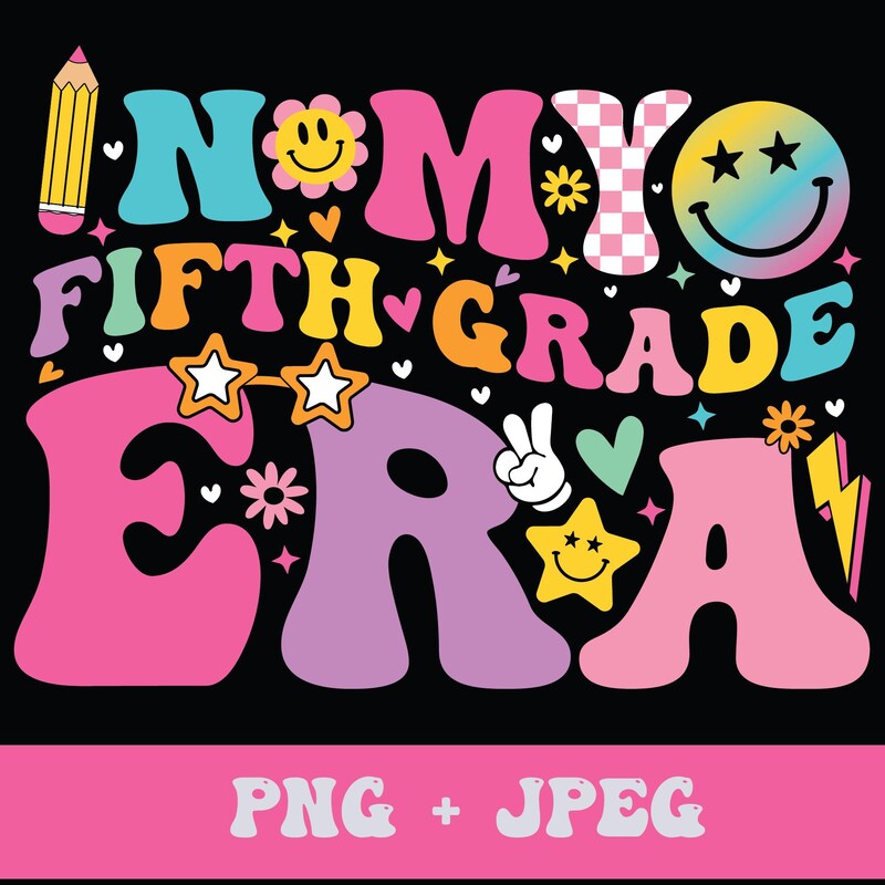 5th Grade Sign - Etsy