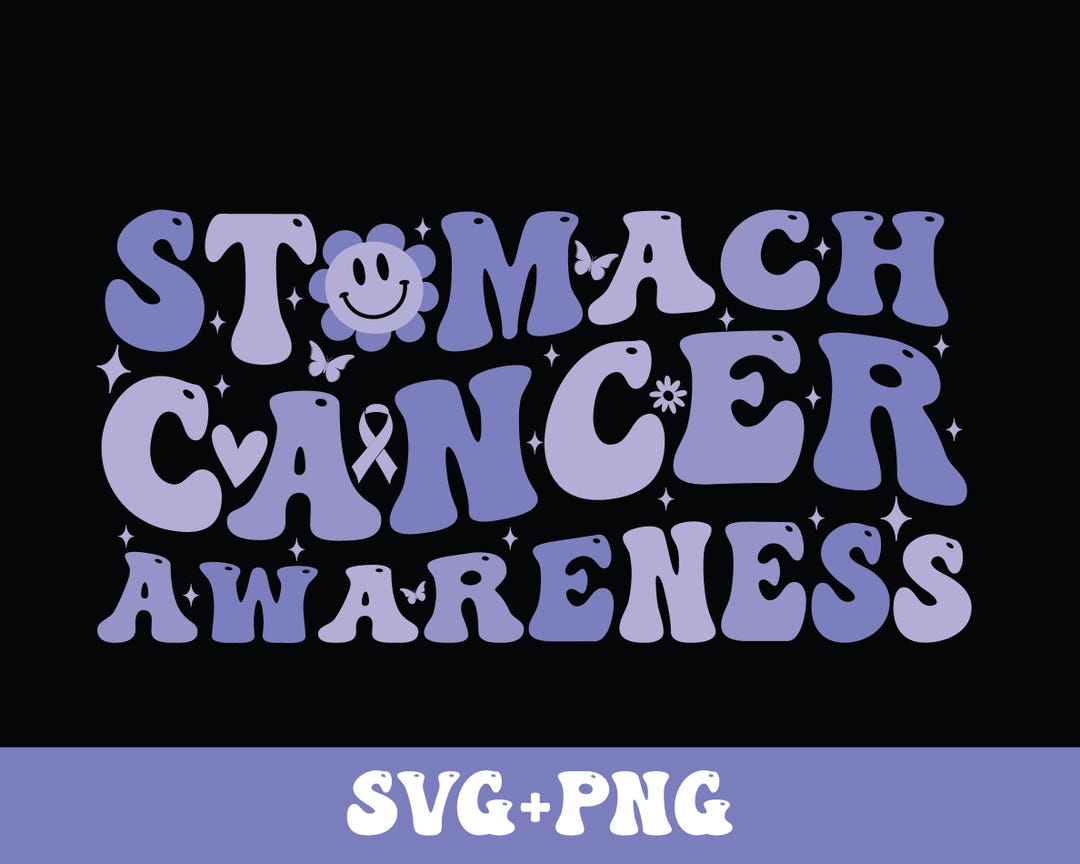 Stomach Cancer Awareness Svg Png, Periwinkle Ribbon Svg, Stomach Cancer ...
