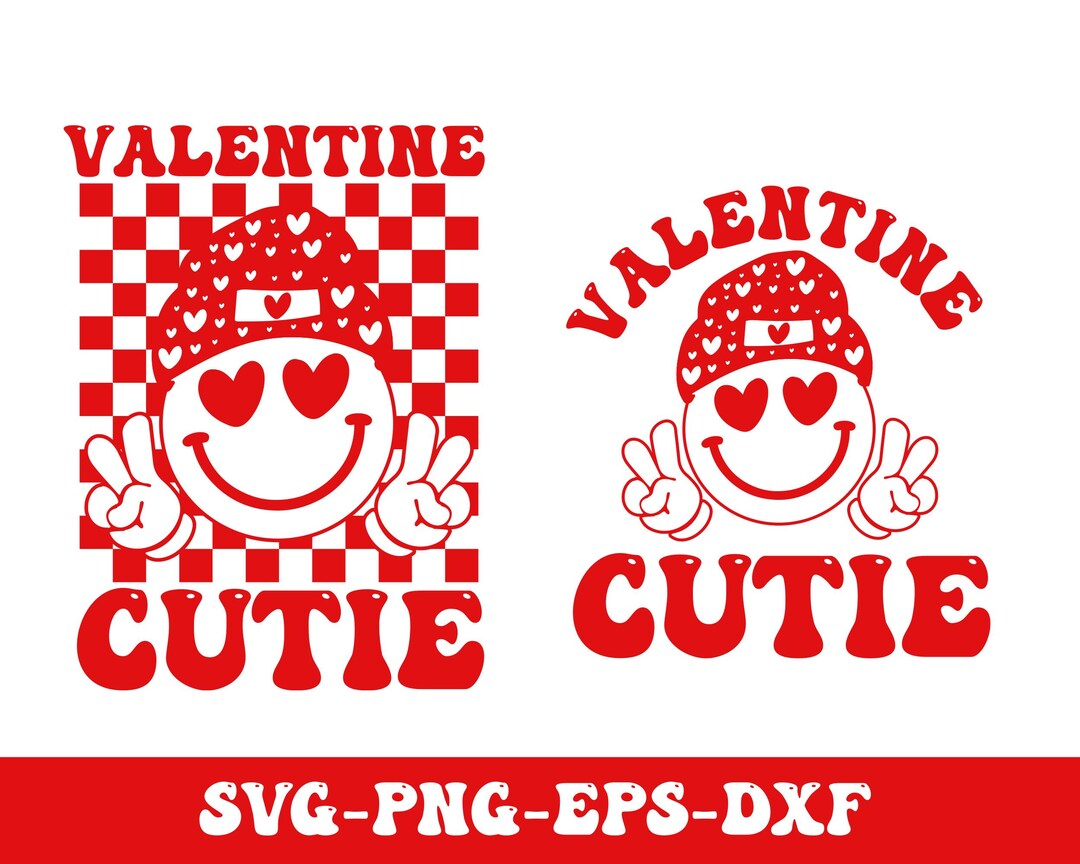 Valentine Cutie Svg Png, Valentine's Day Svg, Cute Heart Svg, Girl ...