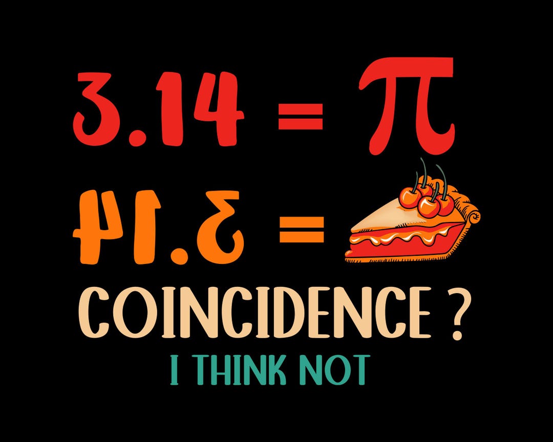 Pi 3 14 = Pie Coincidence ? I Think Not Math Funny Svg Png, Funny ...