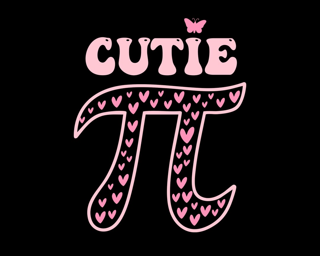Cutie Pi Pink Pi Day Svg Png, Teacher Math Png, Cute Pi Day Png, Cute ...
