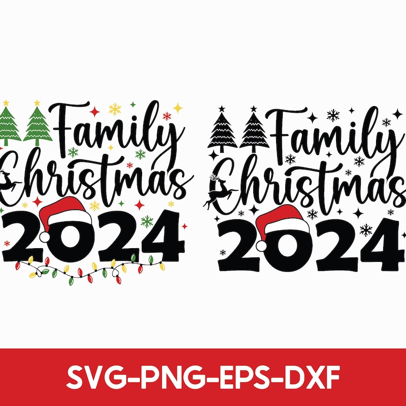 Family Christmas Svg - Etsy