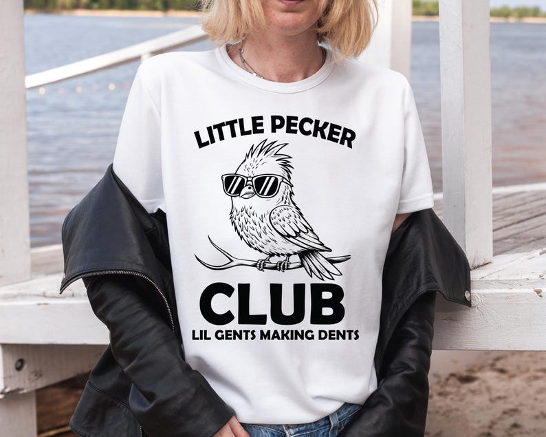 Lil Pecker Club SVG PNG, Funny Bird Svg, Woodpecker PNG, Lil Pecker Club Design, Bird Lover Svg ...