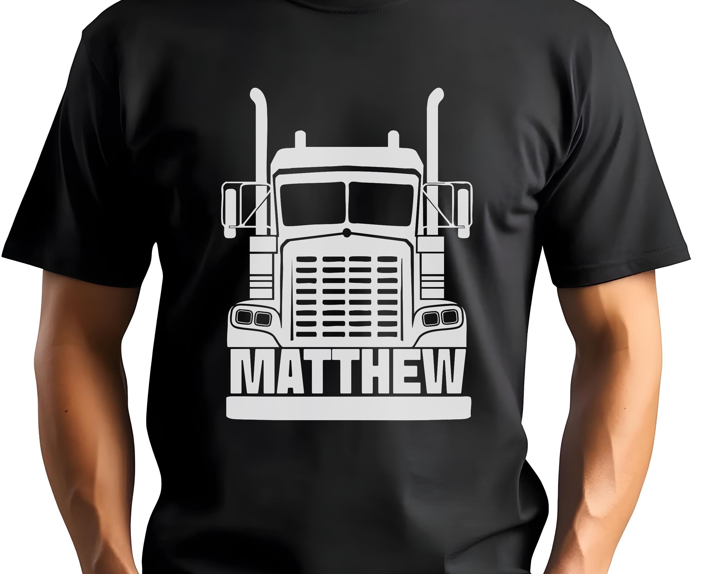 Semi Truck Svg, Semi Truck Name Svg, Semi Truck Logo SVG, Truck Driver ...