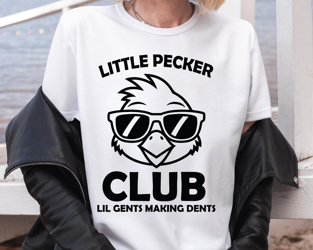 Lil Pecker Club SVG PNG, Funny Bird Svg, Woodpecker PNG, Lil Pecker Club Design, Bird Lover Svg ...