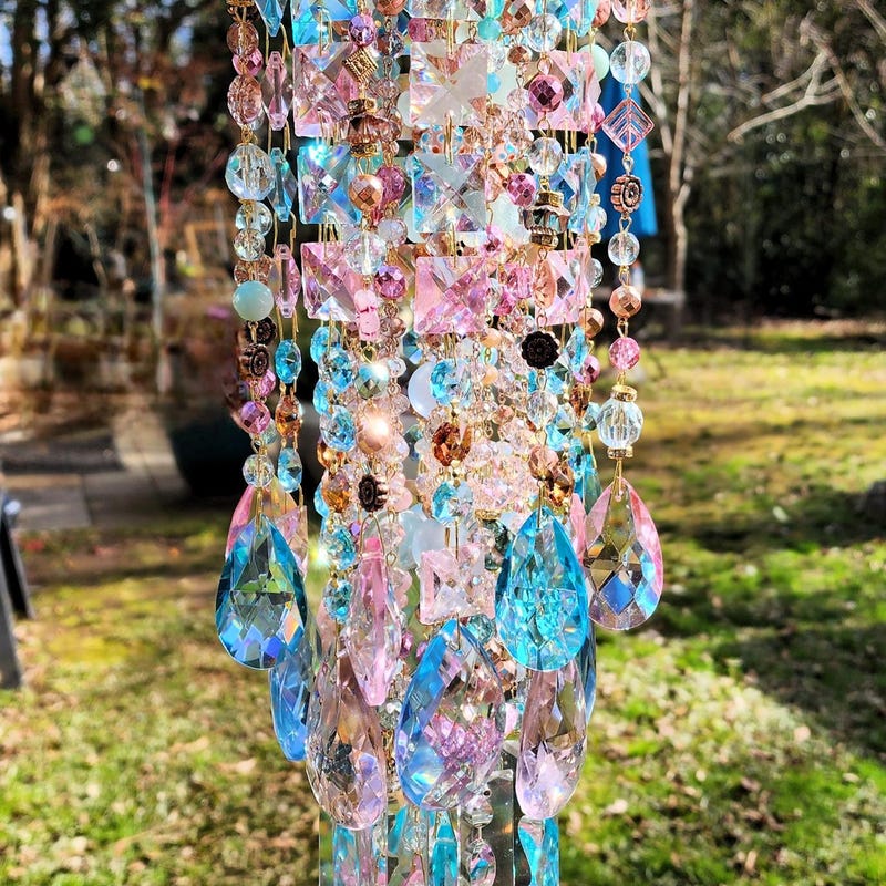 Crystal Wind Chime - Etsy