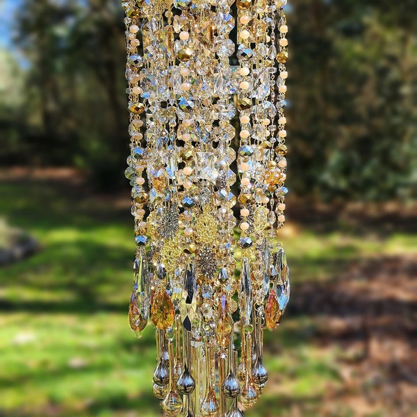 Crystal Windchimes - Etsy