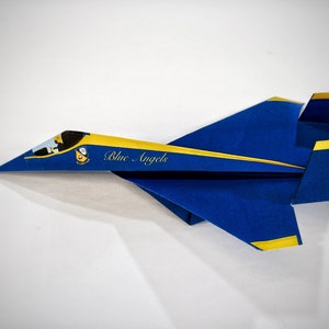 Print & Fold Paper Airplane — US Navy - Blue Angels - SU-57 - Etsy