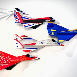 Print & Fold Paper Airplane — US Navy - Blue Angels - SU-57 - Etsy