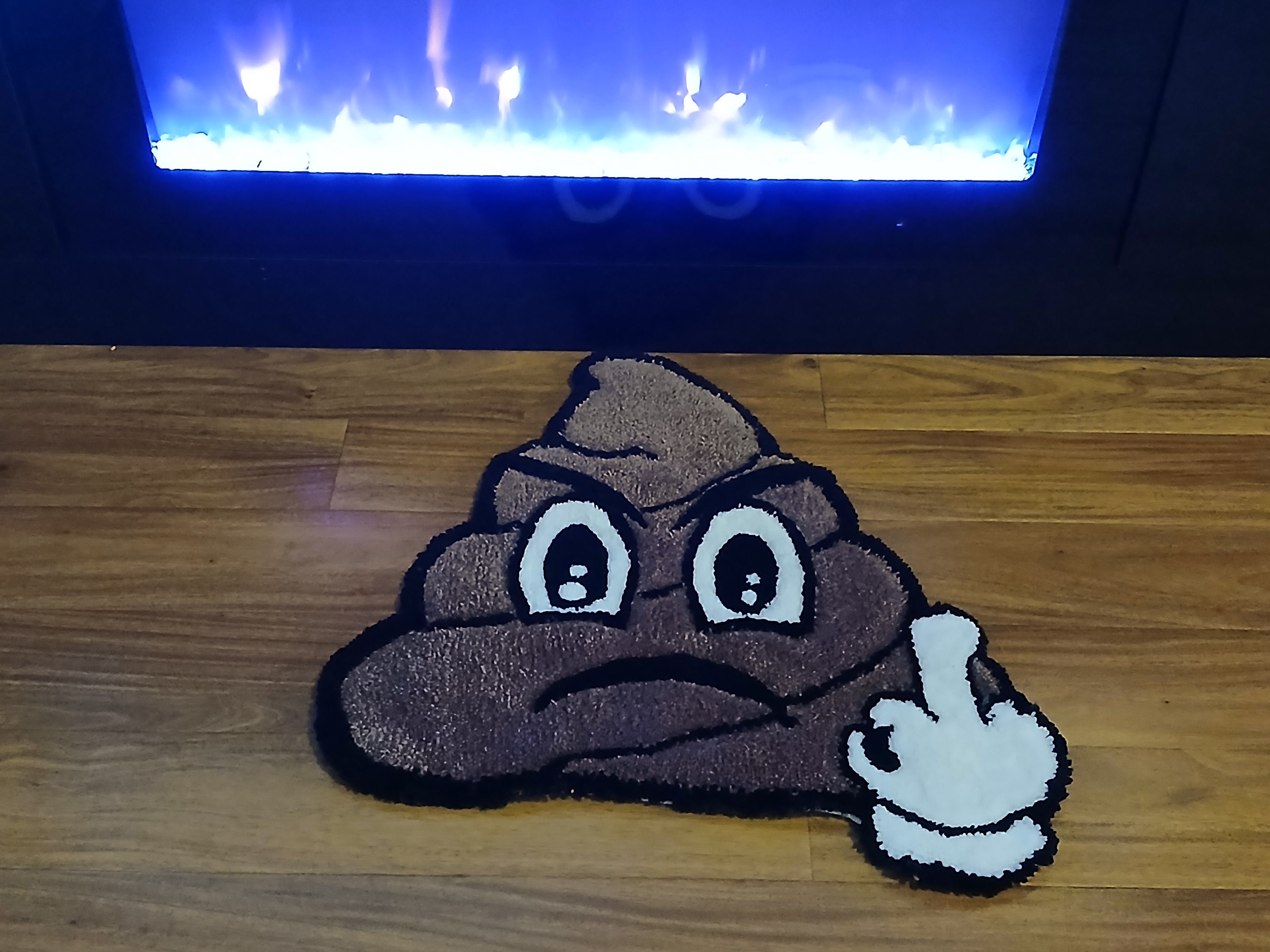 Poop Emoji Rug - Etsy