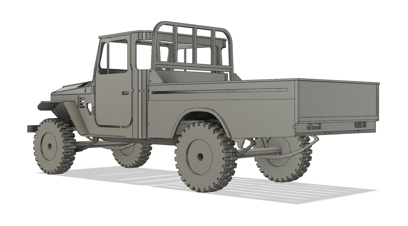 Landcruiser Ute FJ45 HJ47 Firepit Sculpture Digital Files. DXF and PDF ...