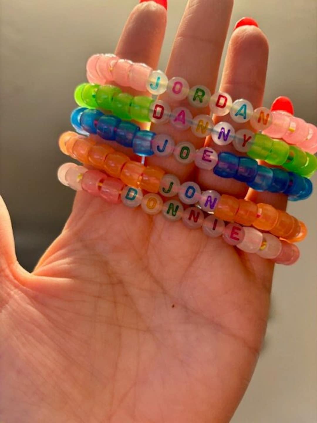 NKOTB, NEON, Glow in the Dark, Magic Summer - 8 Dollars per Bracelet ...