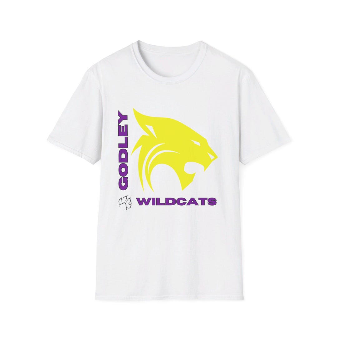 Godley Wildcats Profile - Unisex Softstyle T-shirt - Etsy