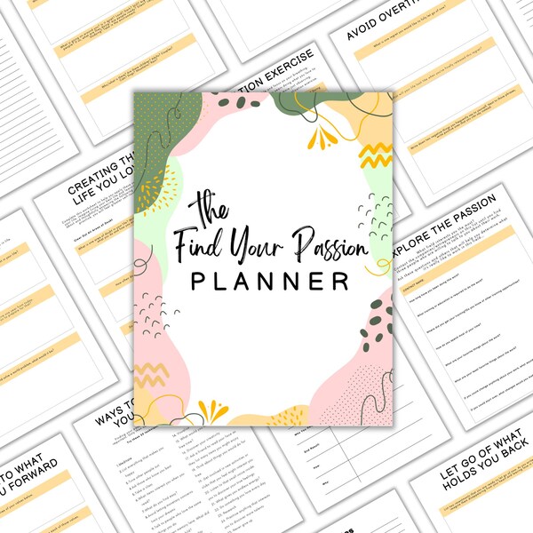 Passion Planner - Etsy