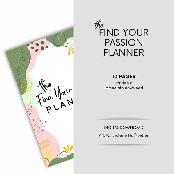 Passion Planner - Etsy