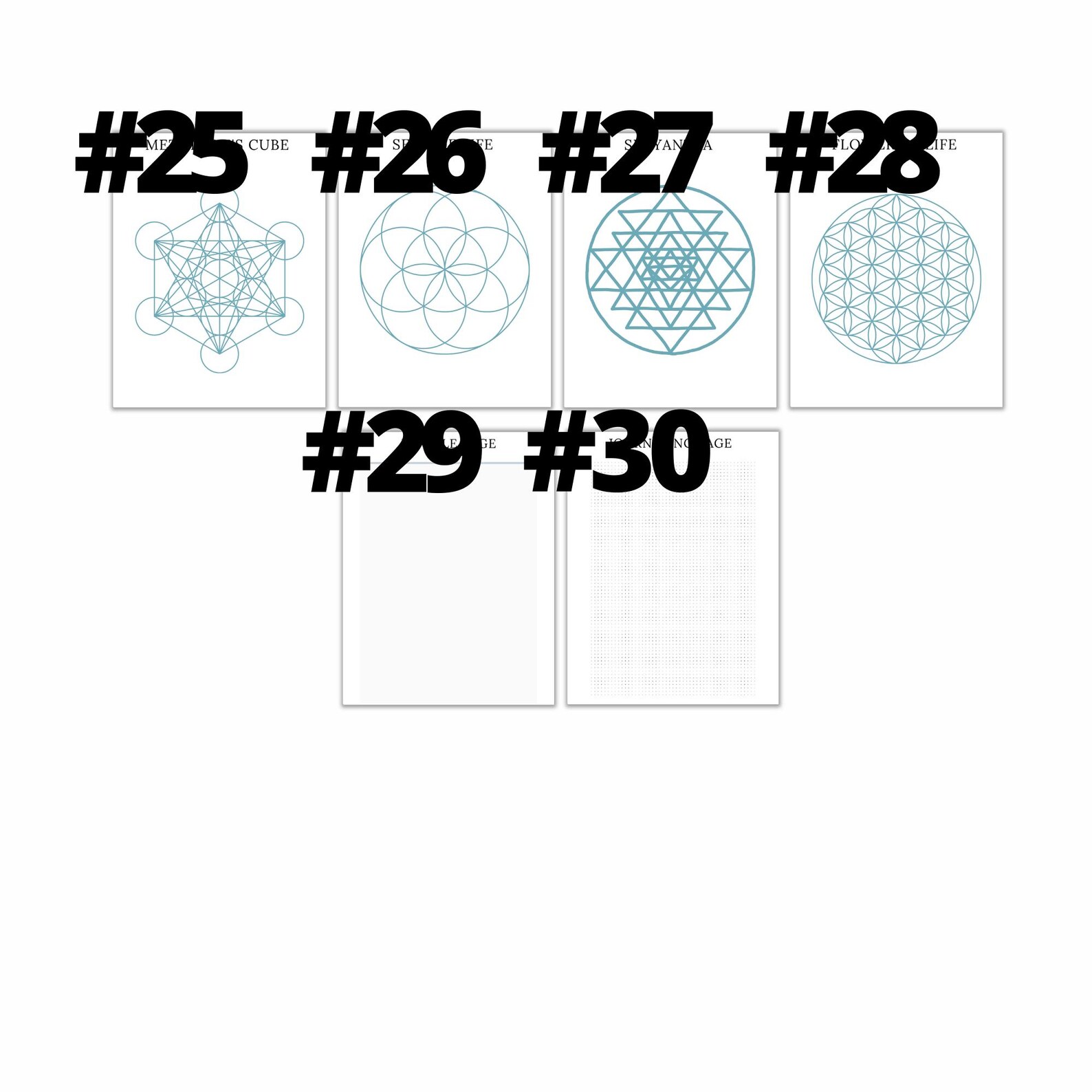 Crystals Workbook and Journal, Crystal Workbook, Crystal Journal ...