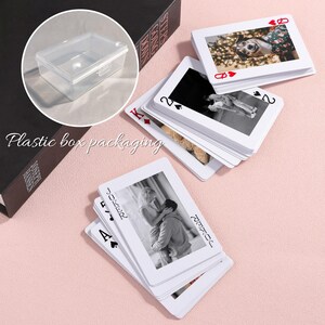 Custom Deck of Cards, Personalized Photo Playing Cards With Box, Unique ...