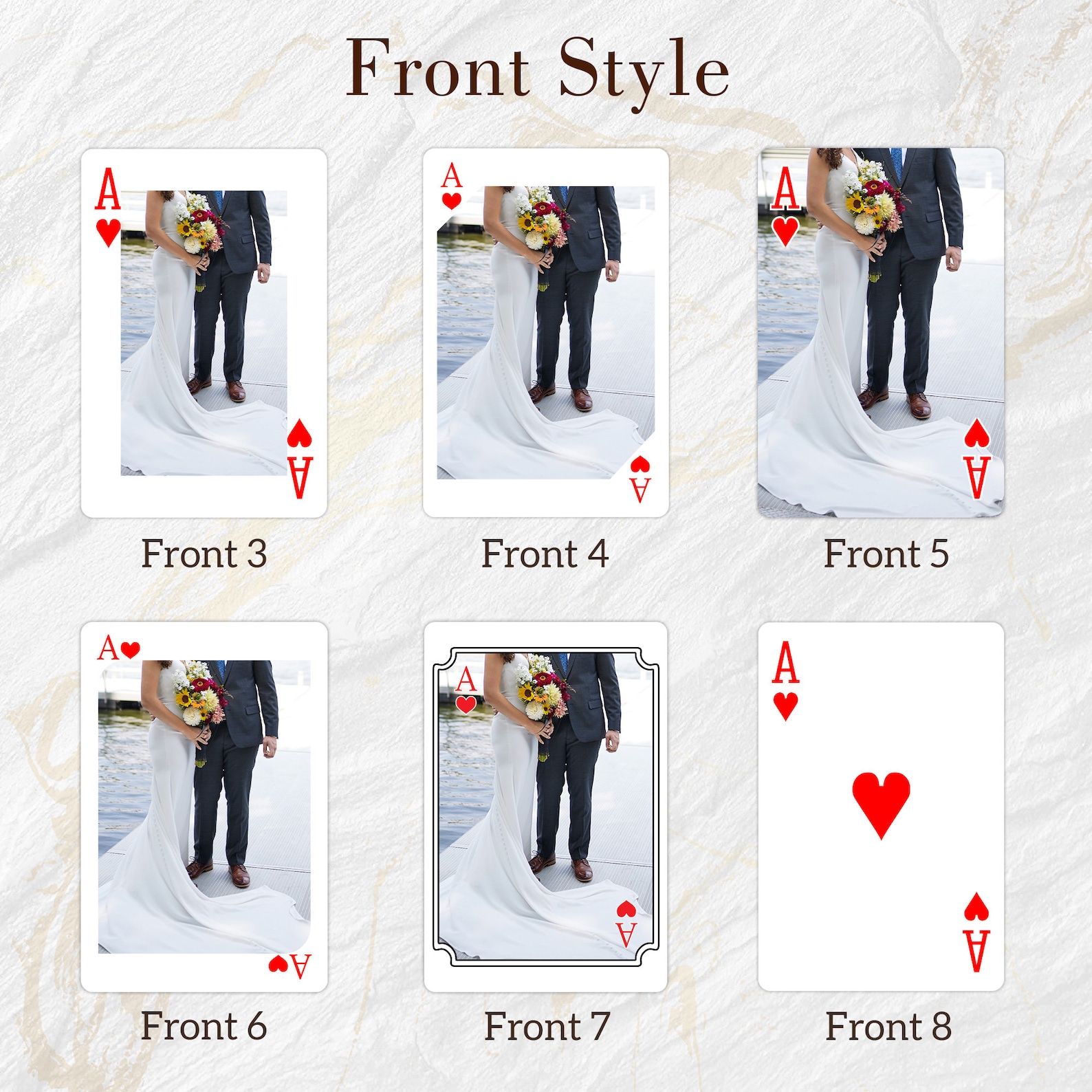 Custom Photo Playing Cards, Personalized Deck of Cards With Box, Unique ...