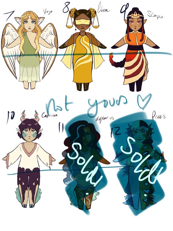 Oc zodiac sign 60 photos - Youhoroscope.com