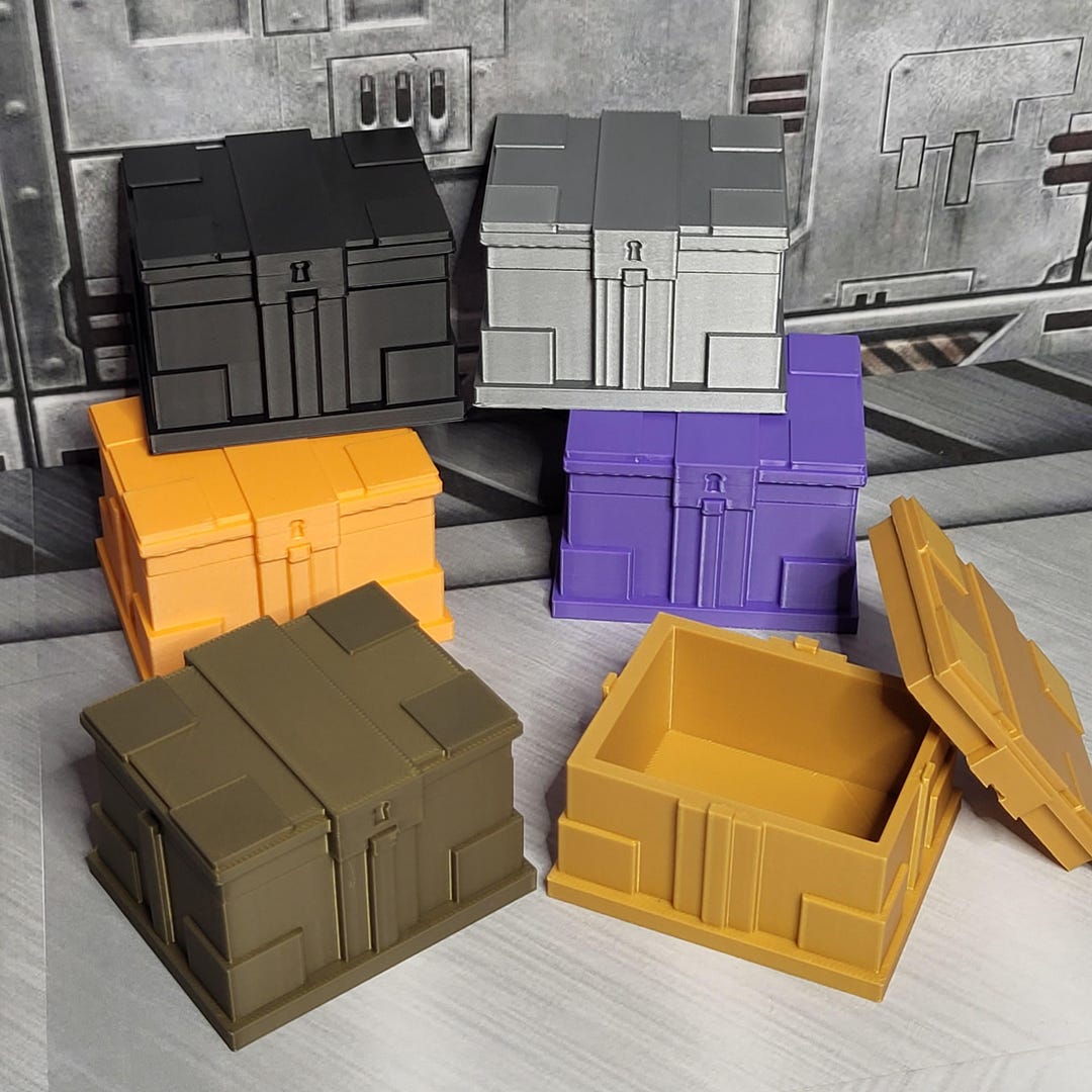 3D a Crate With Lid ( Singles ) 1/12 Scale 6 Inch Figure - Etsy