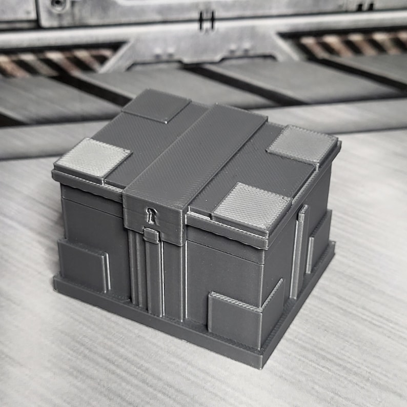 3D a Crate With Lid ( Singles ) 1/12 Scale 6 Inch Figure - Etsy