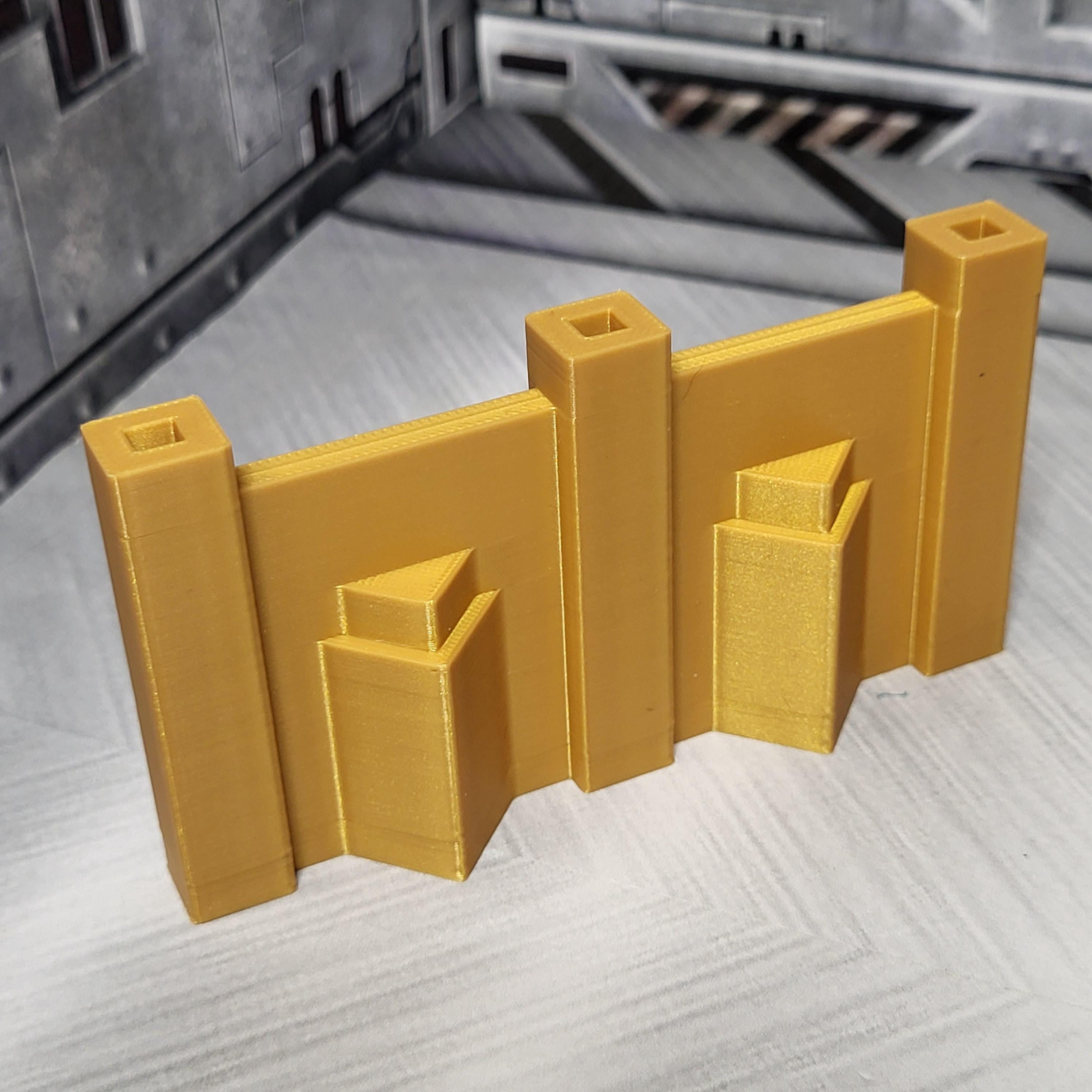 3D ARAH C Wall Add-ons 1/18 Scale Bunker Extension ( Army Green ...