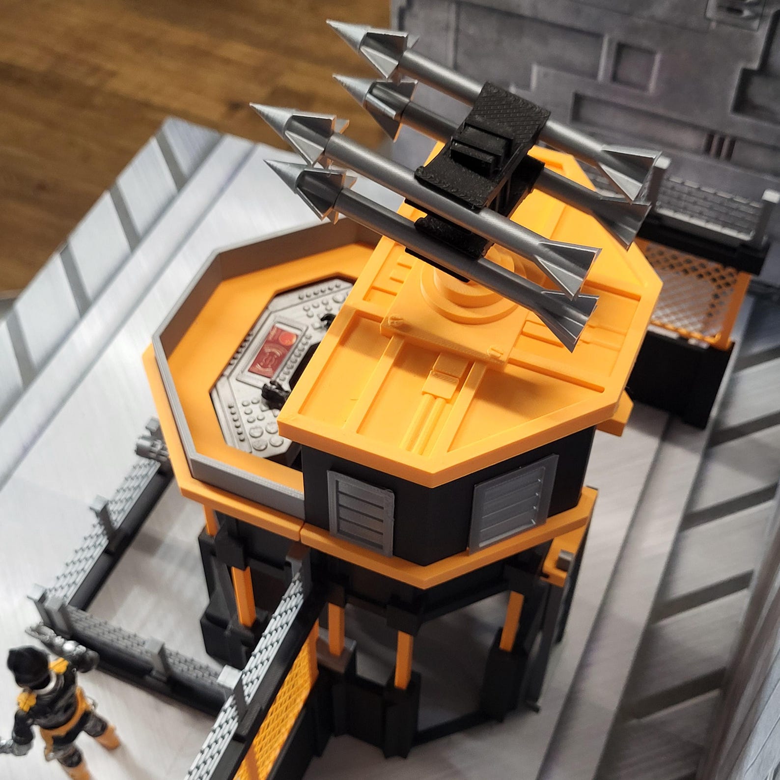 3D ARAH Outpost " Omega " Playset Model Kit Diorama Headquarters Bunker ...