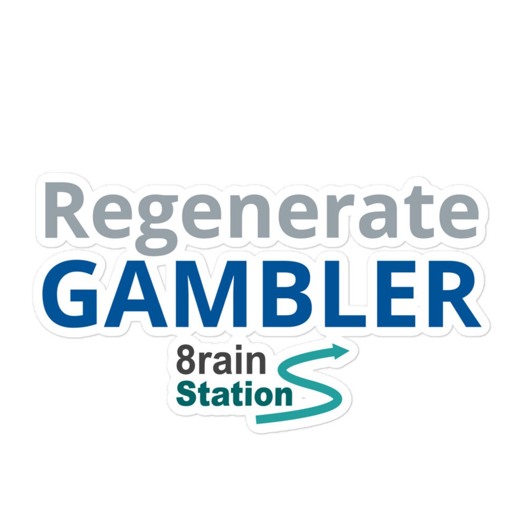 Regenerate Gambler Sticker - Etsy