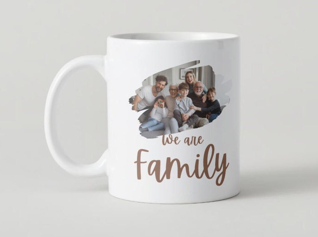 Custom Family Mug Personalized Photo & Text Unique Personalized Gift ...