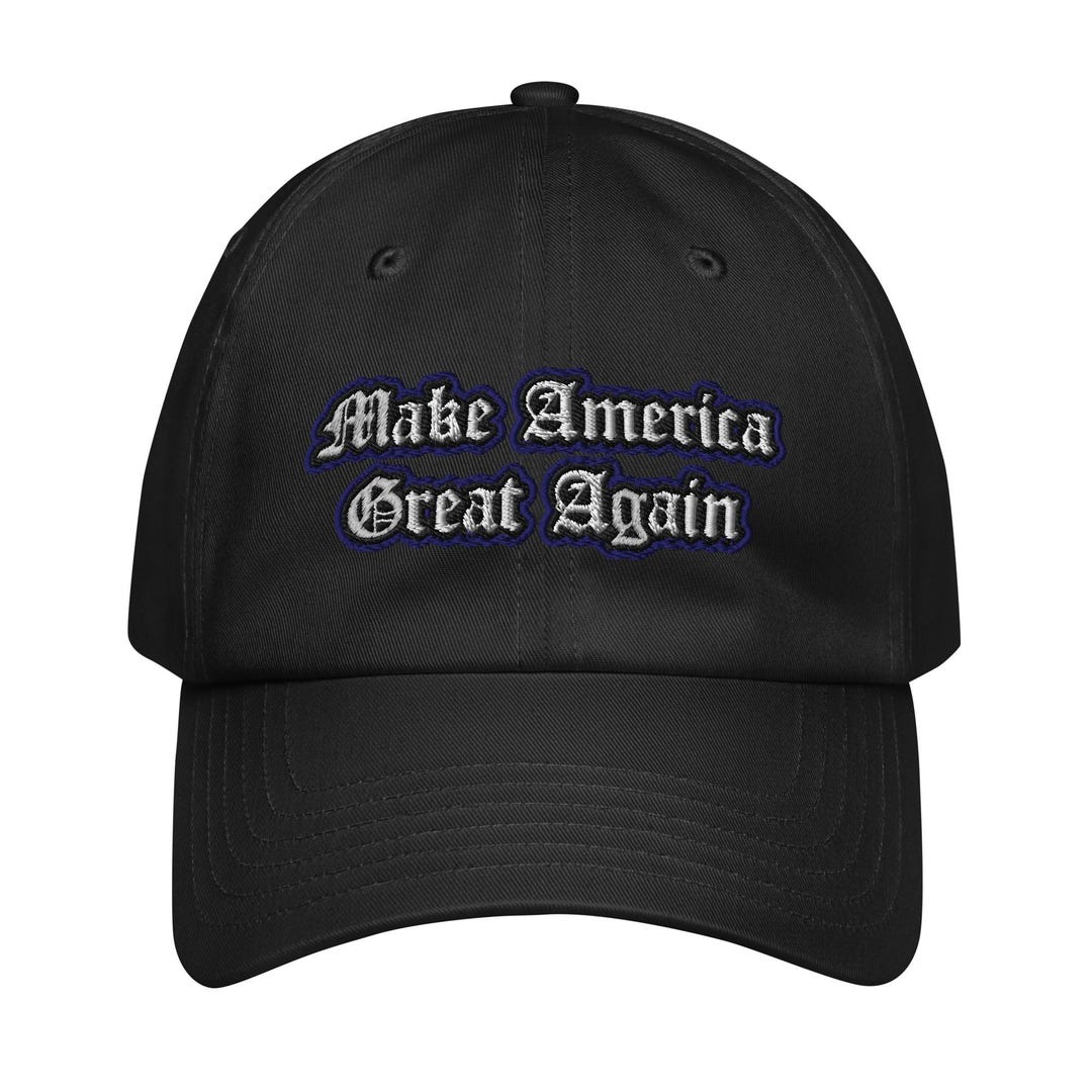 Dark Maga Gothic Font Gangster Font Donald Trump Gift Supporter ...