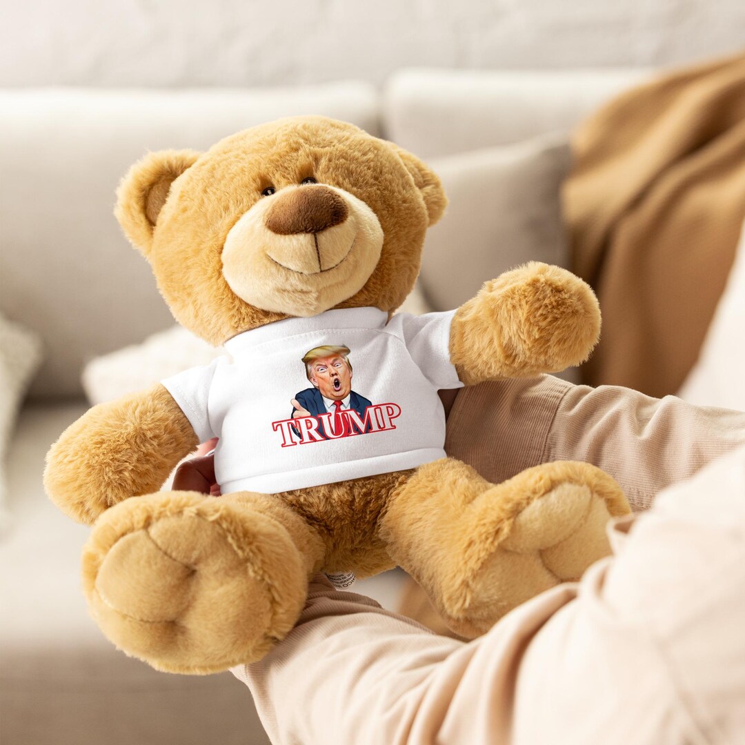 Donald J Trump POTUS President WIN 2024 Election Teddy Bear With a T ...