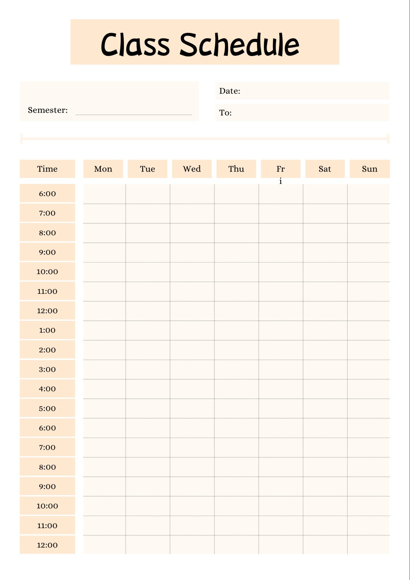 Student Planner Printables - Etsy
