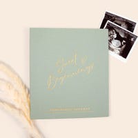 Personalized Velvet Pregnancy Photo Album: Engraved Baby Bump Keepsake ...