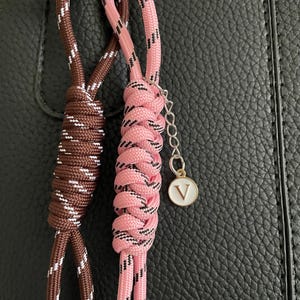 Custom Letter Rope Bag Charms,stylish Bag Charm,y2k Rope Purese Charm ...