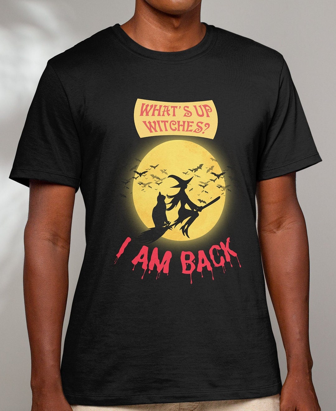 Witches I AM Back PNG, Witch Sublimation Png, Halloween Season Png ...