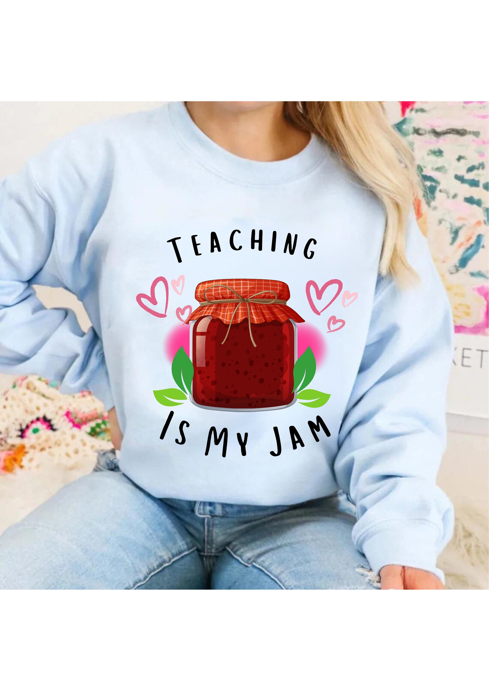Teaching is My Jam PNG, Teacher Appreciation Gift Png, Back to School ...