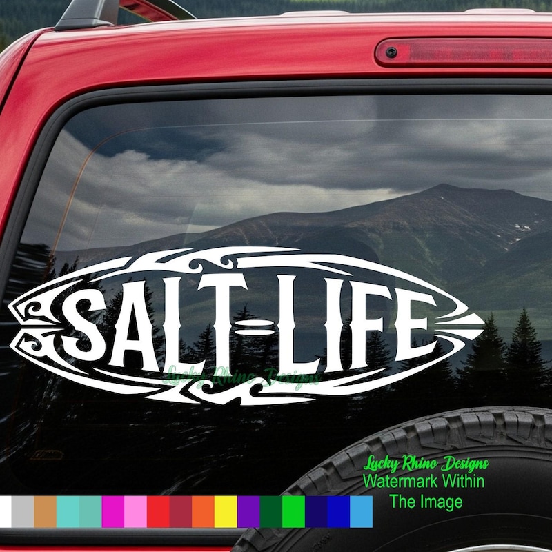 Salt Life Decal - Etsy
