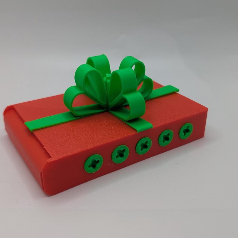 Slightly Annoying Container Gift Box With 14 Screws Prank 3d Printed ...