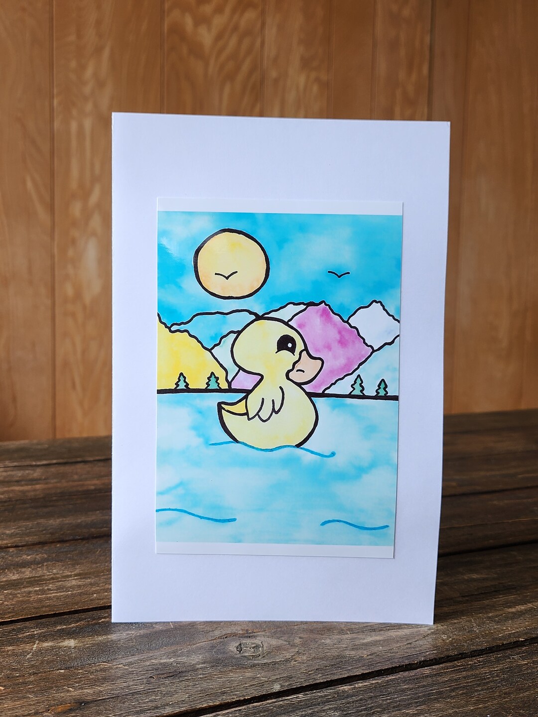 Cute Animal Cards 5 Pack - Etsy