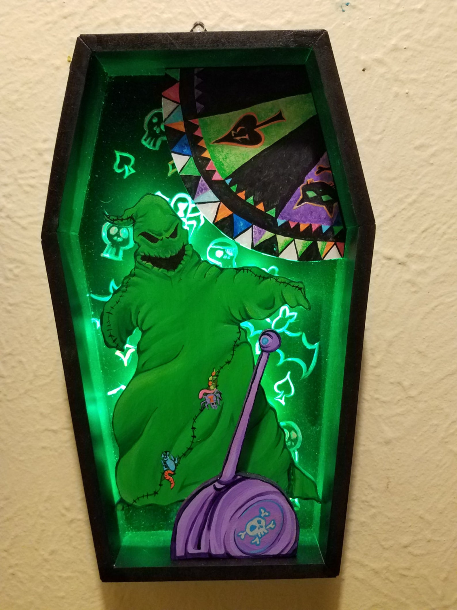 Oogie Boogie Nightmare Before Christmas Shadow Boxes - Etsy