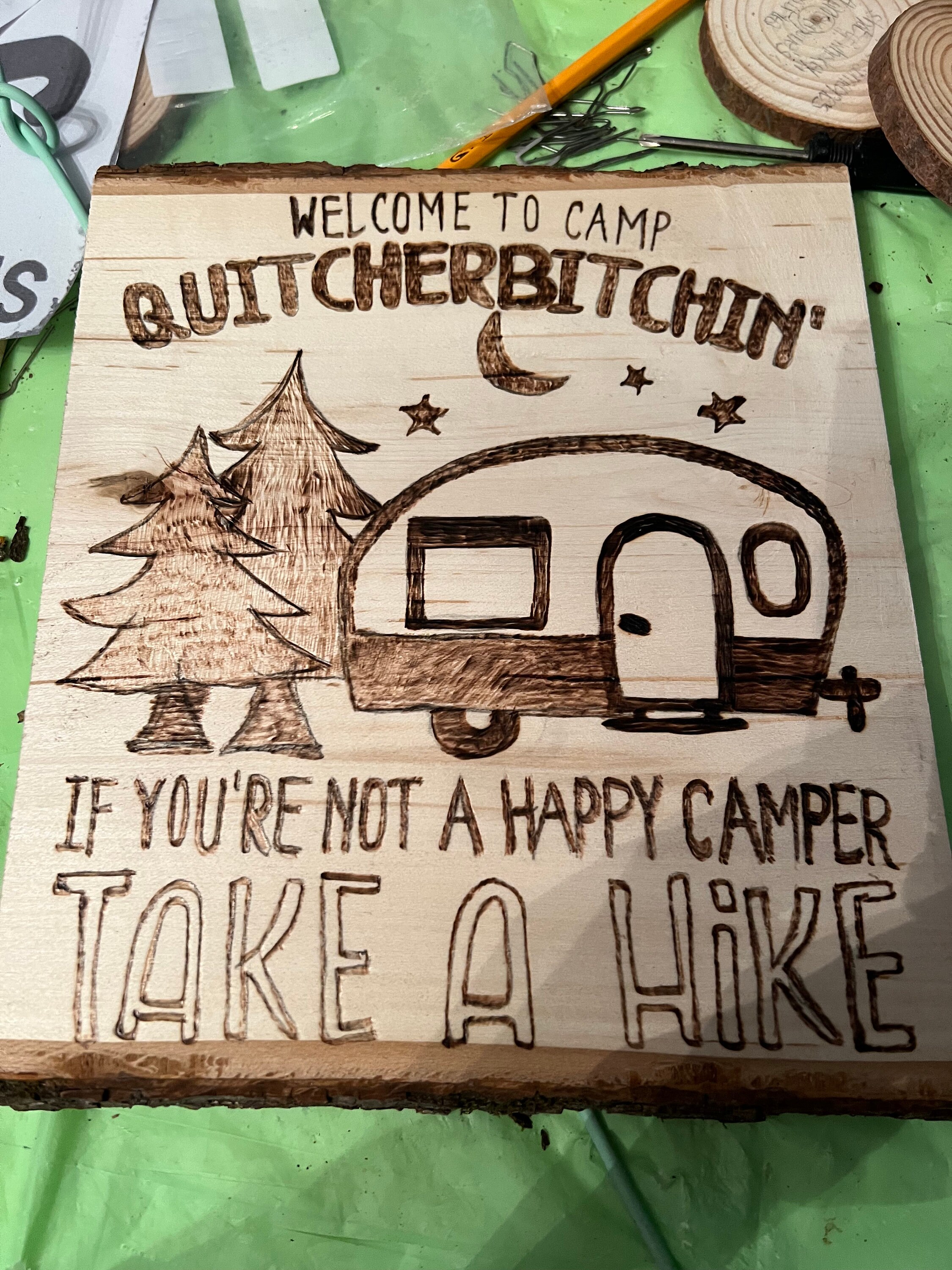Hand Burned Wood Signs - Etsy