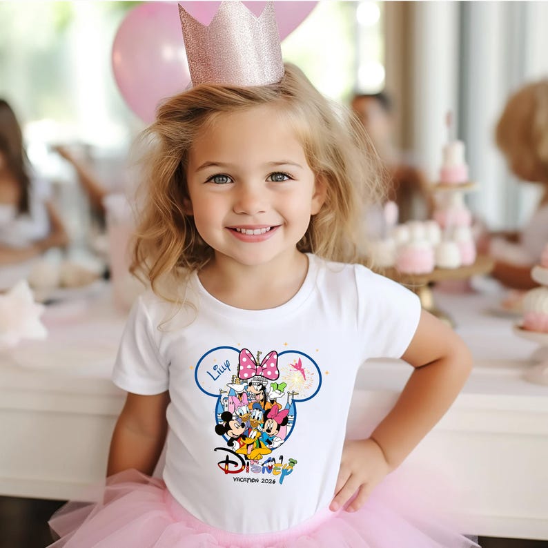 Custom Disney 2026 Shirt, Custom Family Disney Shirt, Matching Disney ...